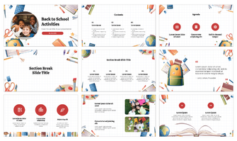 Back to School Activities Free Google Slides PowerPoint Templates