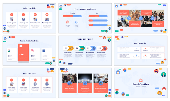 Business Translation Services Google Slides PowerPoint Template