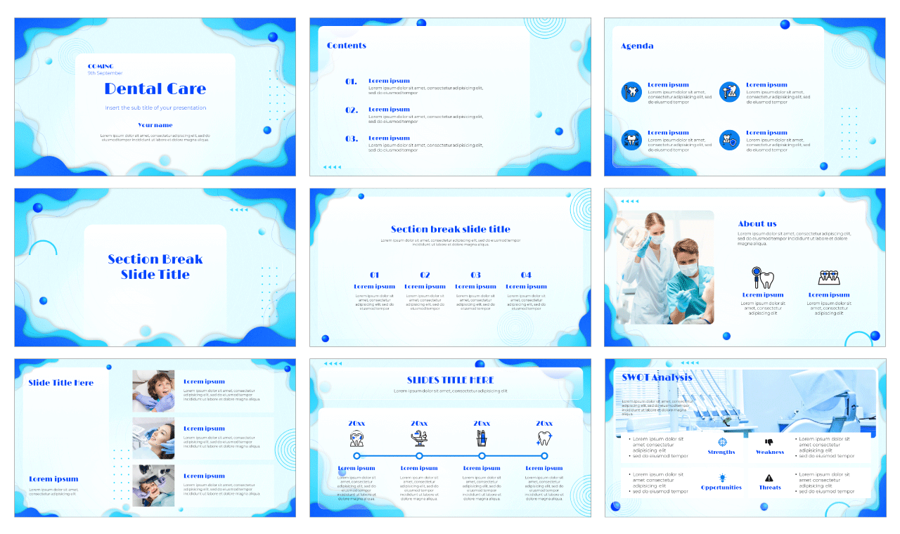 Dental Care Free Google Slides Themes PowerPoint Templates Dental Care Free Google Slides Themes PowerPoint Templates
