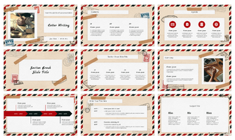 Letter Writing Free Google Slides Themes PowerPoint Templates