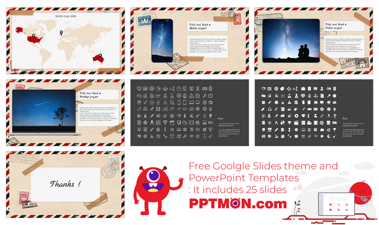 Letter Writing Free Google Slides Themes PowerPoint Templates