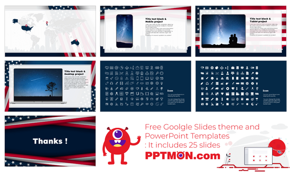 Patriot Day America Google Slides Themes PowerPoint Templates