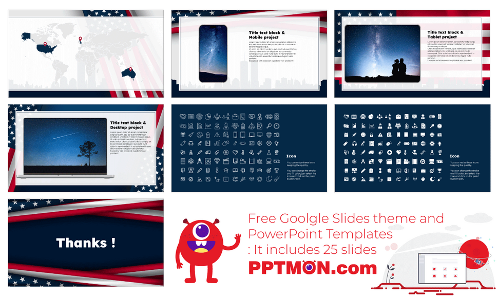 Patriot Day America Google Slides Themes PowerPoint Templates