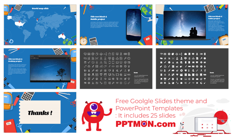 Welcome to School Class Google Slides PowerPoint Templates