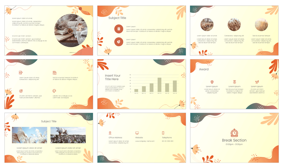 Fun Fall Activities Free Google Slides Theme PowerPoint Template