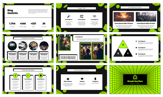 Get Funky with us Free Google Slides Theme PowerPoint Template