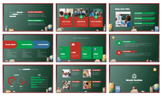 Meet the Teacher Google Slides Themes PowerPoint Templates