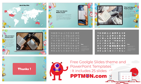 Writing a Book Report Google Slides Theme PowerPoint Template