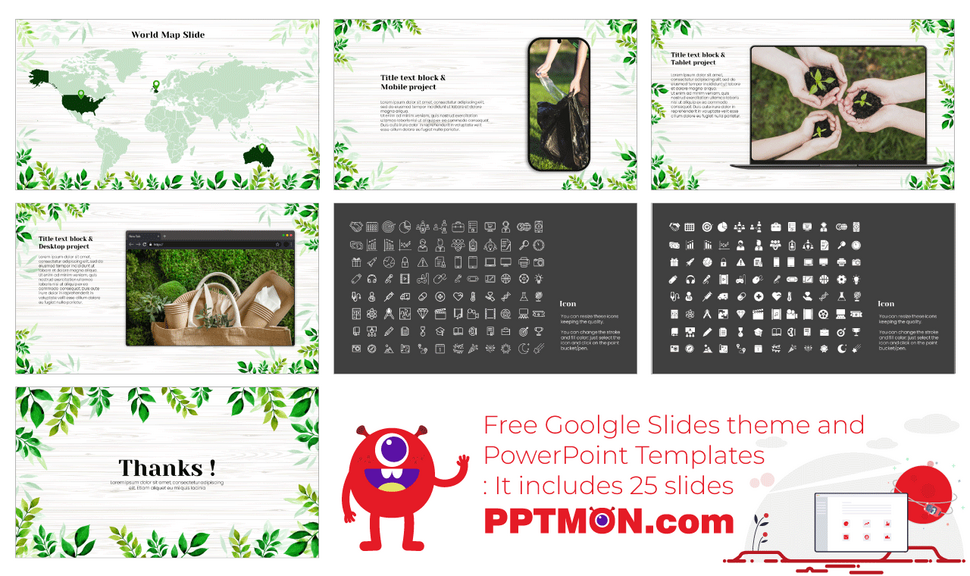 Recycling Awareness Campaign Free Google Slides PPT Template