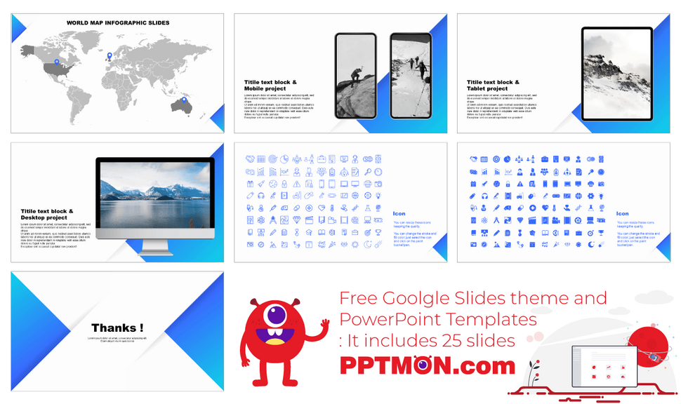 Solid Business Presentation Templates - Google Slides PowerPoint
