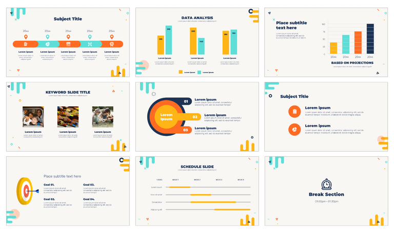 The Concept of Education Google Slides PowerPoint Templates