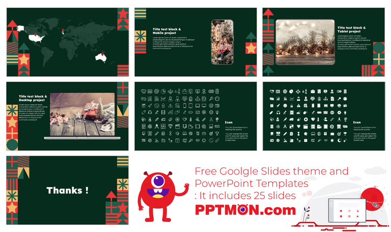 Happy Boxing Day Wishes Google Slides PowerPoint Template
