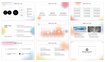 Vibrant Gradient Free Google Slides Theme PowerPoint Template