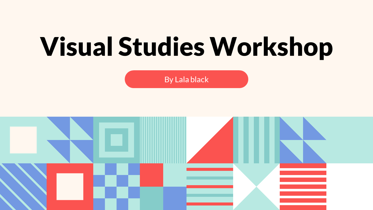 Visual Studies - Free Powerpoint templates and Google Slides themes