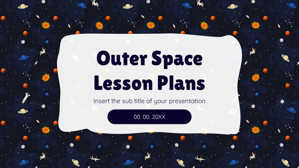 Outer Space - Free Powerpoint templates and Google Slides themes