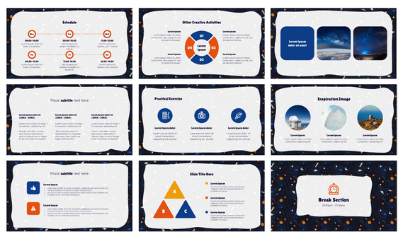 Outer Space Lesson Plans Google Slides PowerPoint Templates