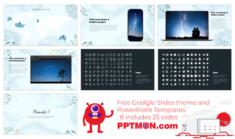 Relaxation Mood Free Google Slides Theme PowerPoint Template