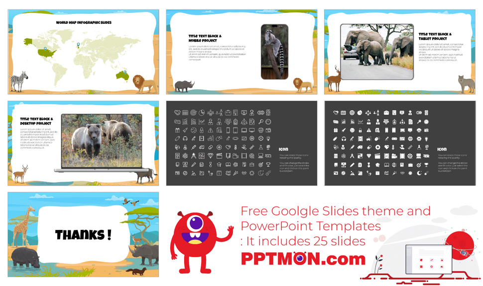 Happy Wildlife Day Google Slides Themes PowerPoint Templates