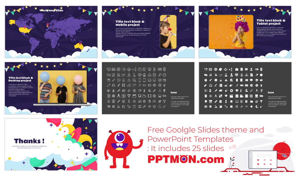Happy April Fools' Day Google Slides Theme PowerPoint Template