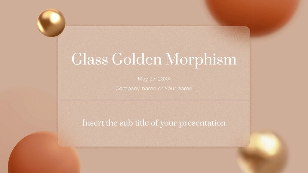Glass - Free Powerpoint templates and Google Slides themes