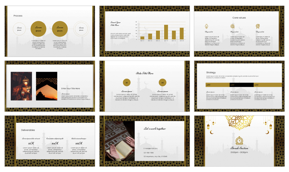 Ramadan Free Presentation Templates - Google Slides PowerPoint