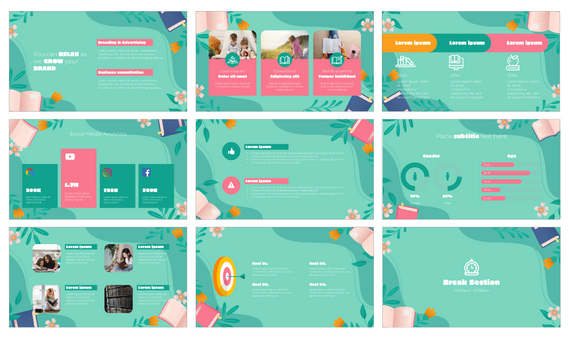 World Book Day Festival Free Google Slides PowerPoint Templates