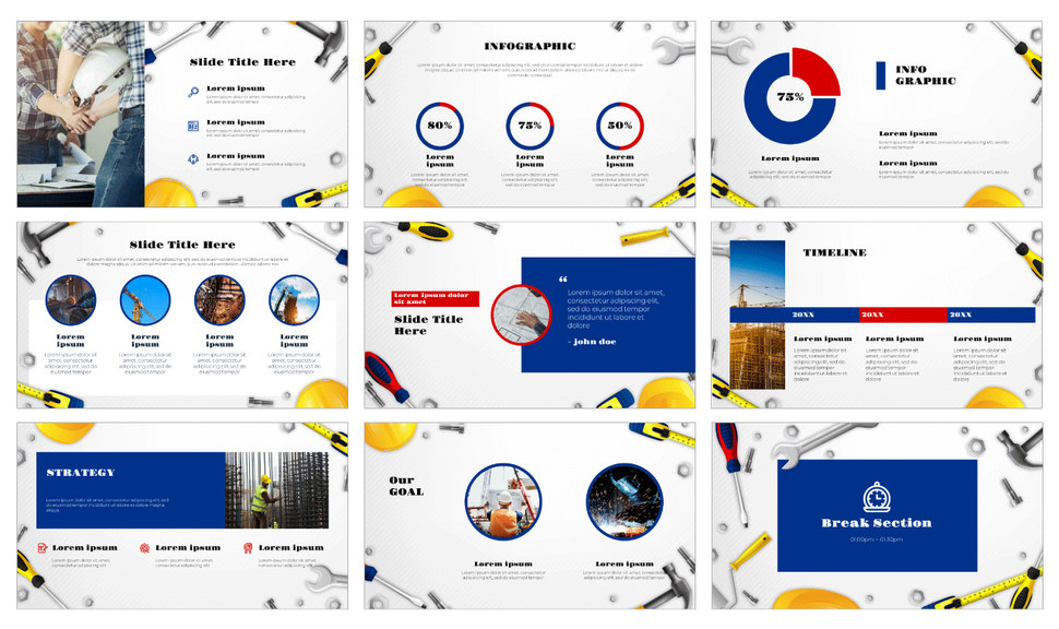 International Workers' Day Google Slides PowerPoint Templates