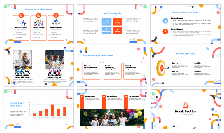 Critical and Creative Thinking Lesson Google Slides PPT Template