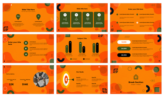 Entrepreneurship Workshops Google Slides PowerPoint Templates