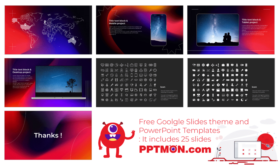 Gradient Design Pitch Deck Google Slides PowerPoint Templates