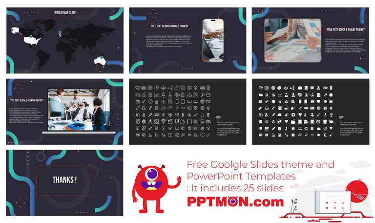 Modern Style Newsletter Free Google Slides PowerPoint Templates