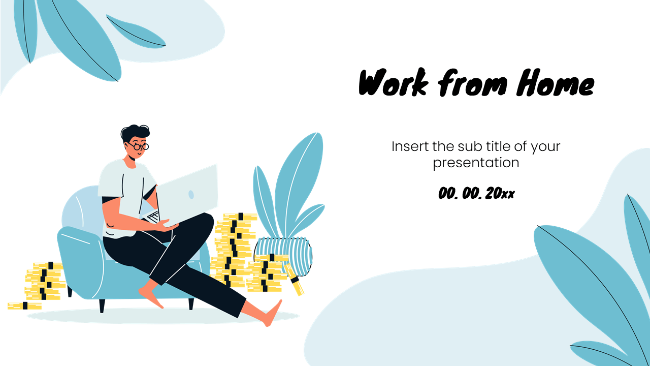 Work from Home Free Google Slides Theme PowerPoint Template
