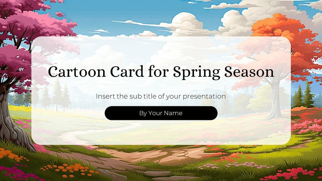 Spring Season - Free Powerpoint templates and Google Slides themes