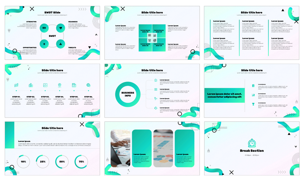 Design Inspiration Agency Google Slides PowerPoint Templates