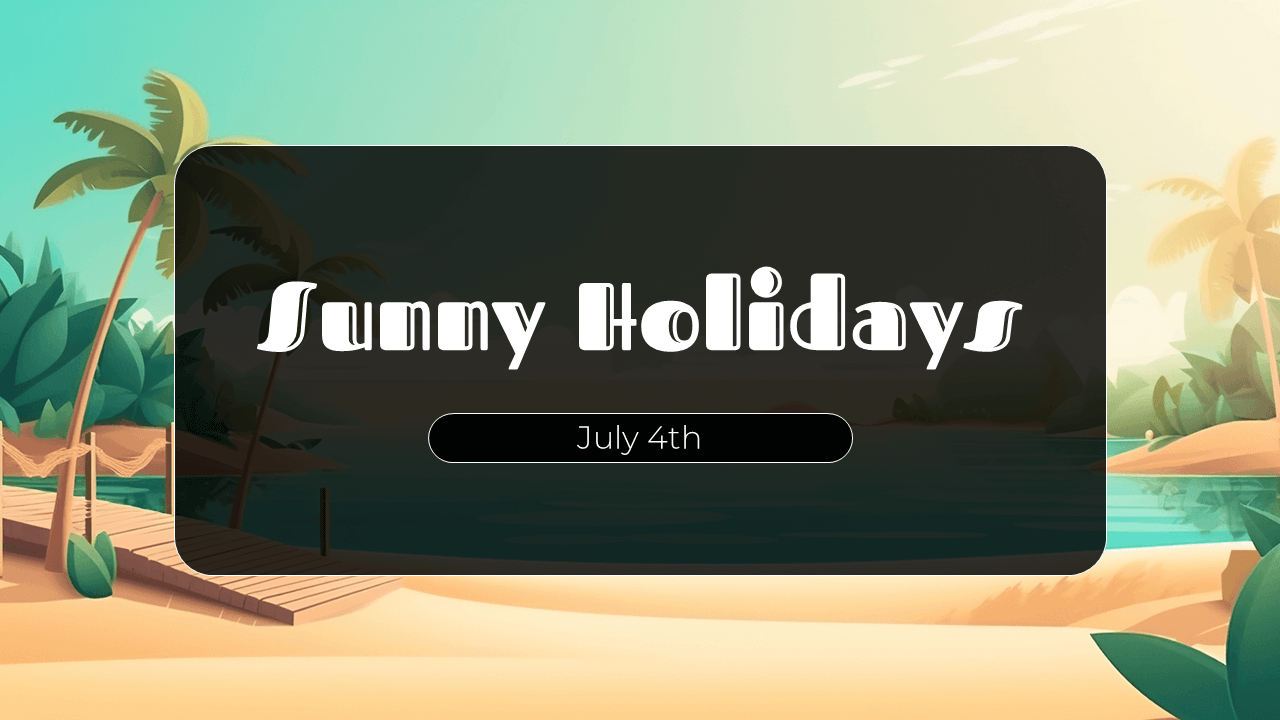 Sunny Holidays Free Google Slides Themes PowerPoint Templates