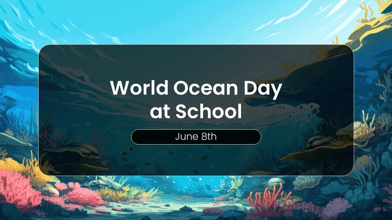 World Ocean Day at School Google Slides PowerPoint Templates