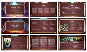 Adventure Game Google Slides Themes PowerPoint Templates