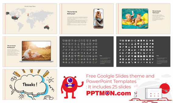 Brainstorming Mind Maps Free Google Slides PowerPoint Template