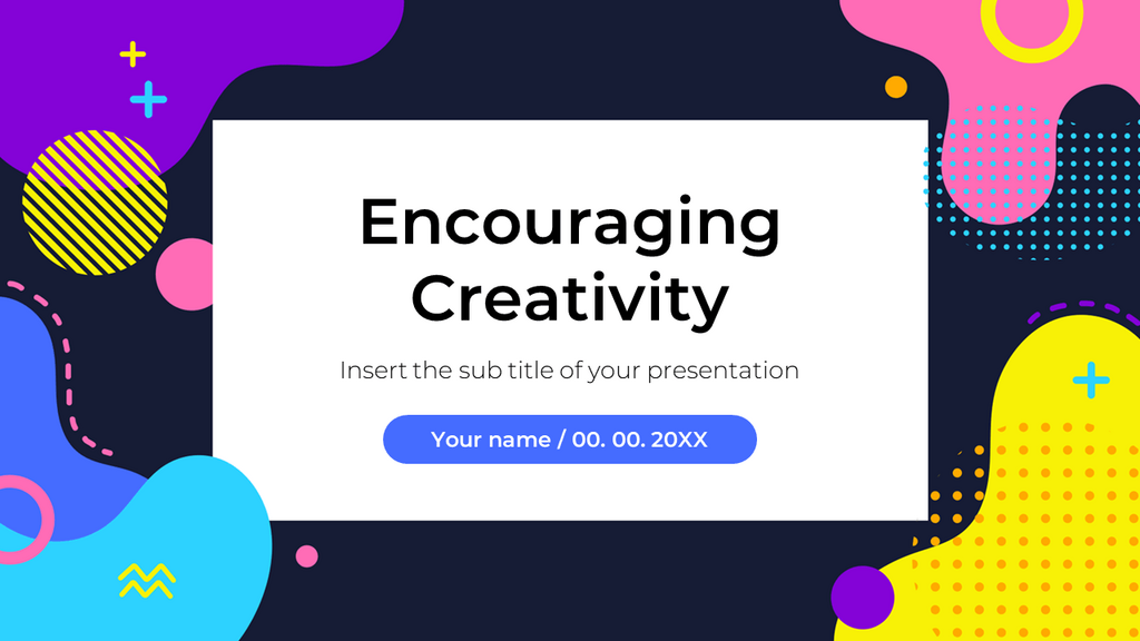 Encouraging Creativity - Free Powerpoint templates and Google Slides themes