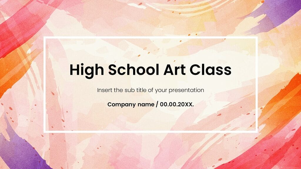 Education presentation - Free PowerPoint templates Google Slides theme