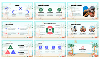 Summer Break Free Presentation Templates -Google Slides & PPT
