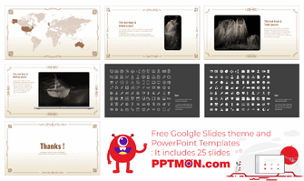 Outline Frames Free Presentation Templates - Google Slides PPT