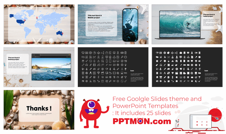 Summer Chill Free Presentation Templates -Google Slides & PPT