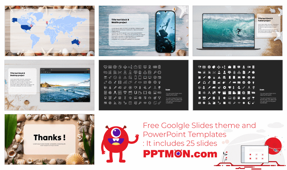 Summer Chill Free Presentation Templates -Google Slides & PPT