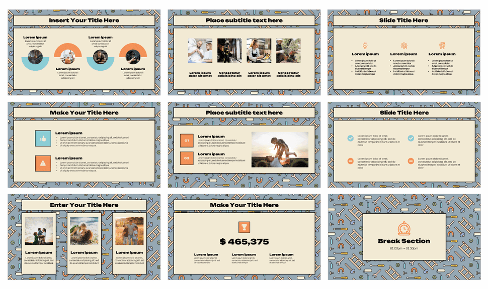 Labor Day Holiday Google Slides Themes PowerPoint Templates