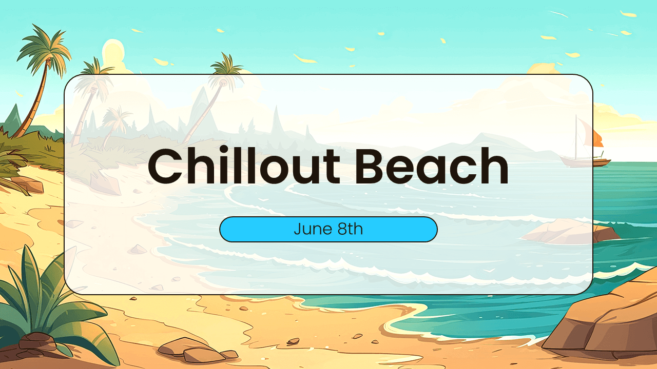 Chillout Beach Presentation Templates - Google Slides PowerPoint