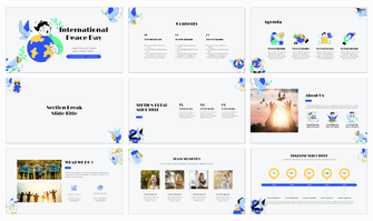 International Peace Day Free Google Slides PowerPoint Templates