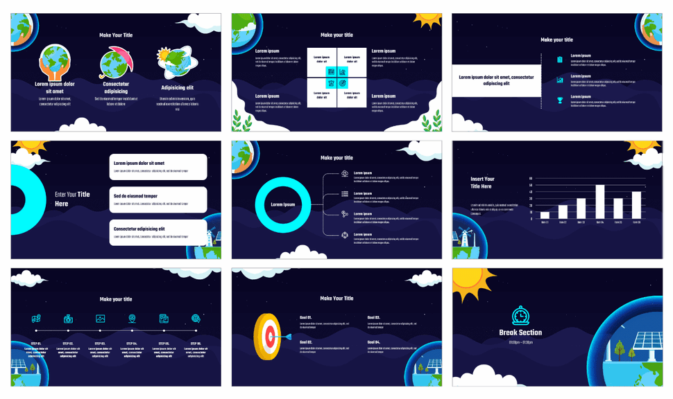 Happy World Ozone Day Free Google Slides PowerPoint Template