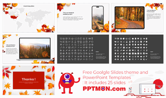 Autumn Composition Google Slides Themes PowerPoint Templates