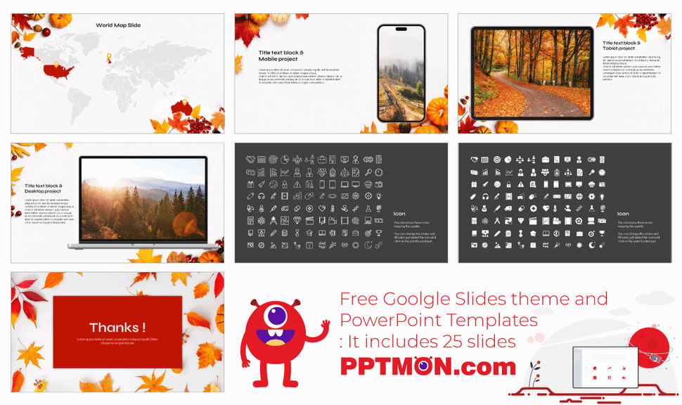 Autumn Composition Google Slides Themes PowerPoint Templates